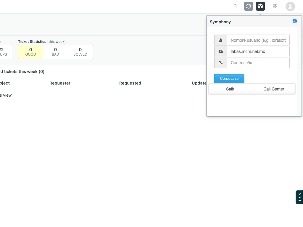 MCM Telecom Symphony Softphone App Integration with Zendesk Support